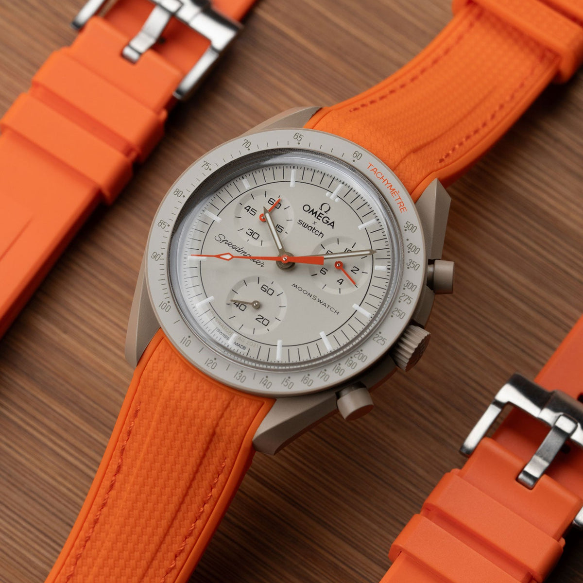 Omega X Swatch MoonSwatch Mission to Jupiter Rubber Straps ...