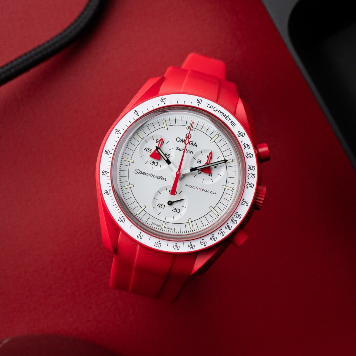 Rubber Watch Straps for Omega X Swatch MoonSwatch Mission to Mars ...