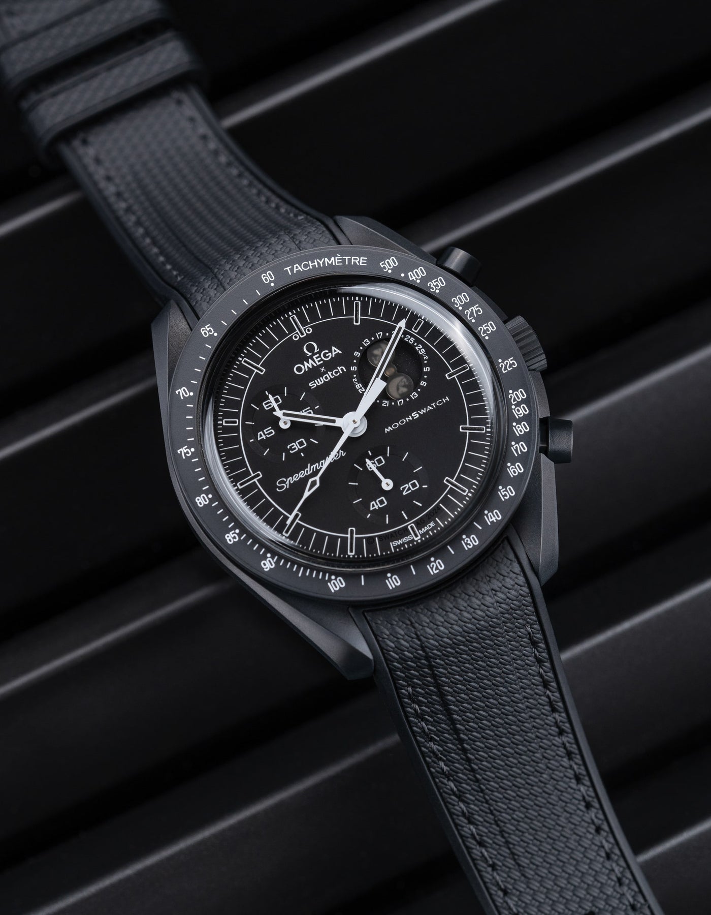 Rubber Watch Strap for Omega X Swatch MoonSwatch Mission to the ...