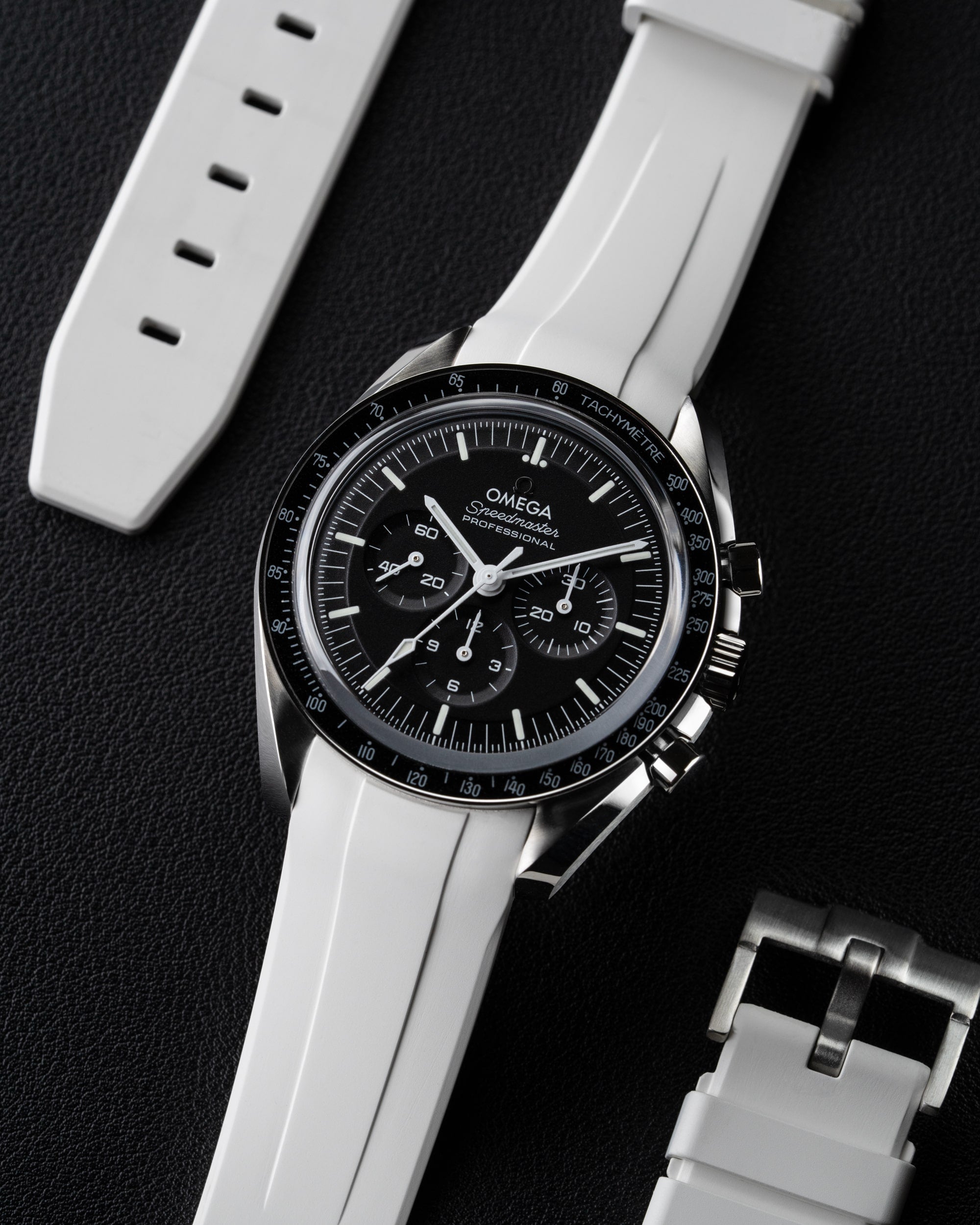 RUBBER WATCH STRAPS FOR OMEGA SPEEDMASTER - Wristbuddys.com