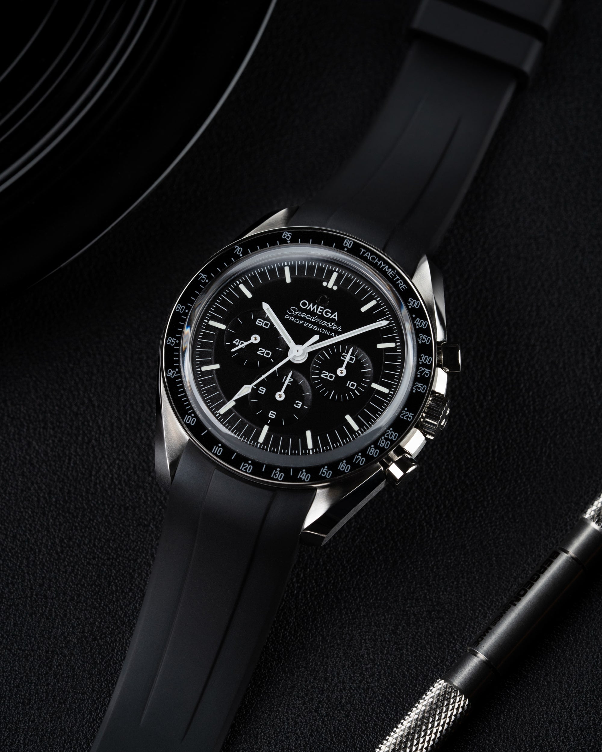 RUBBER WATCH STRAPS FOR OMEGA SPEEDMASTER - Wristbuddys.com