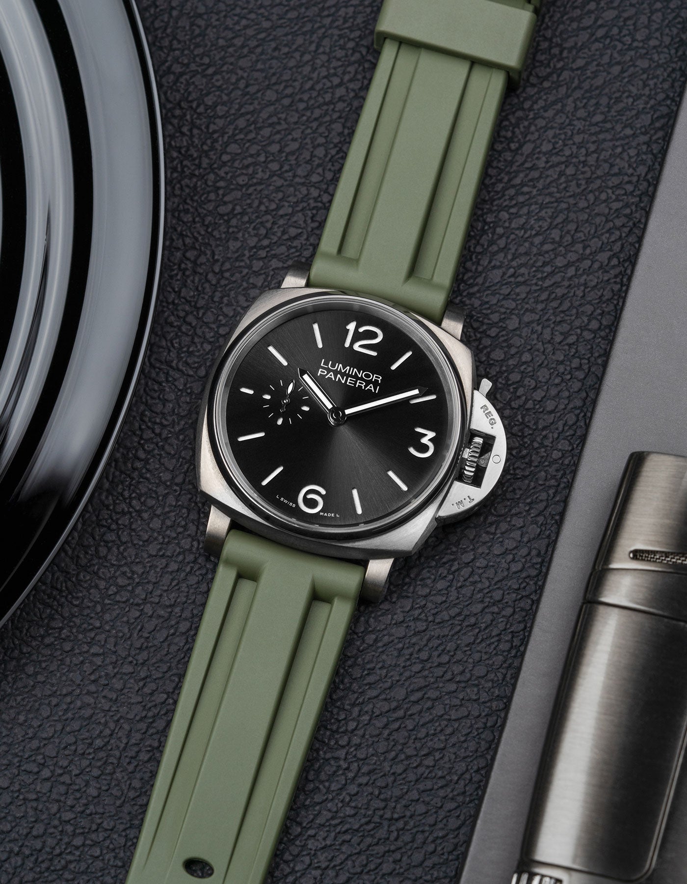 FKM Rubber Straps for Panerai Submersible | Wristbuddys.com