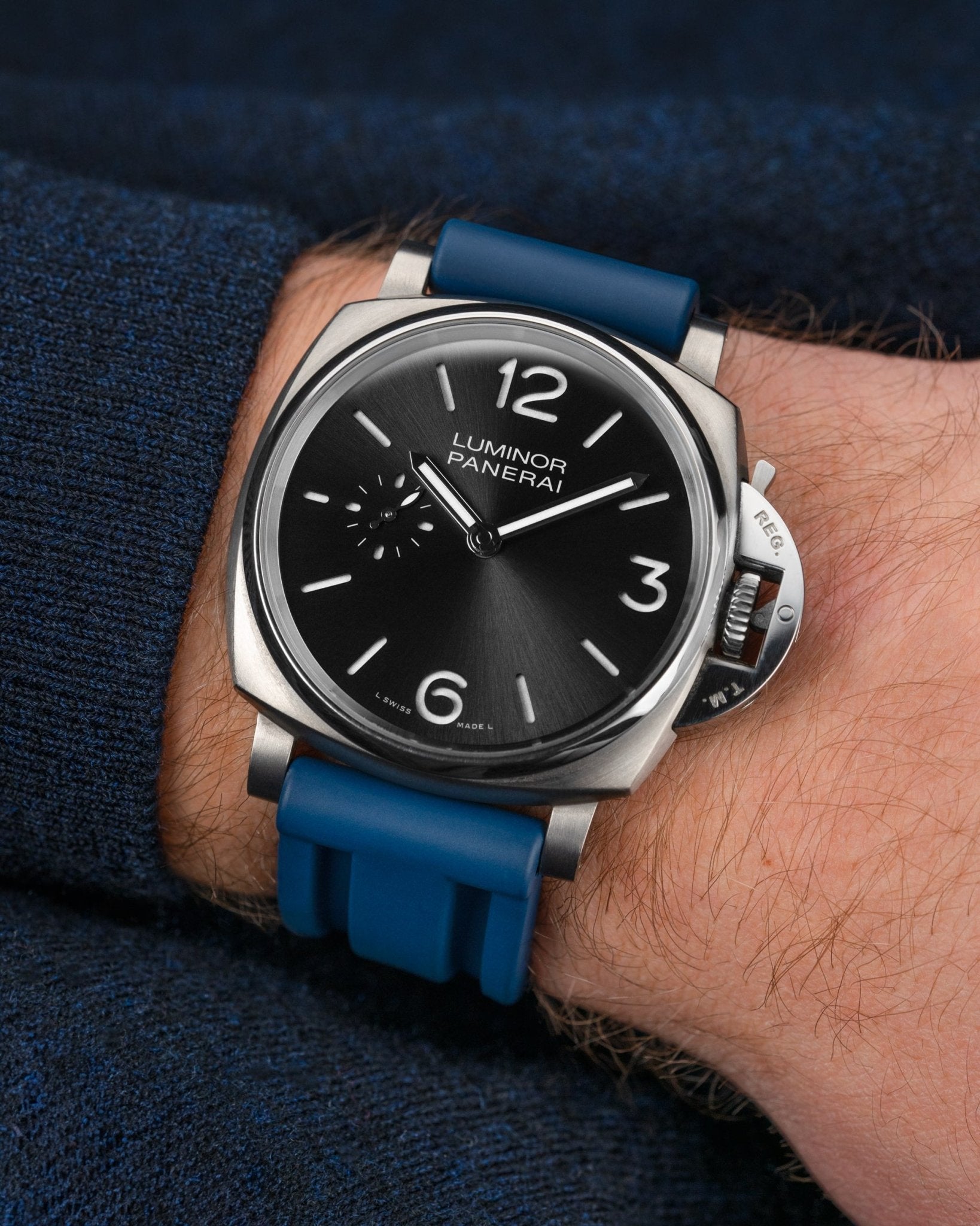 FKM Rubber Straps for Panerai Submersible | Wristbuddys.com