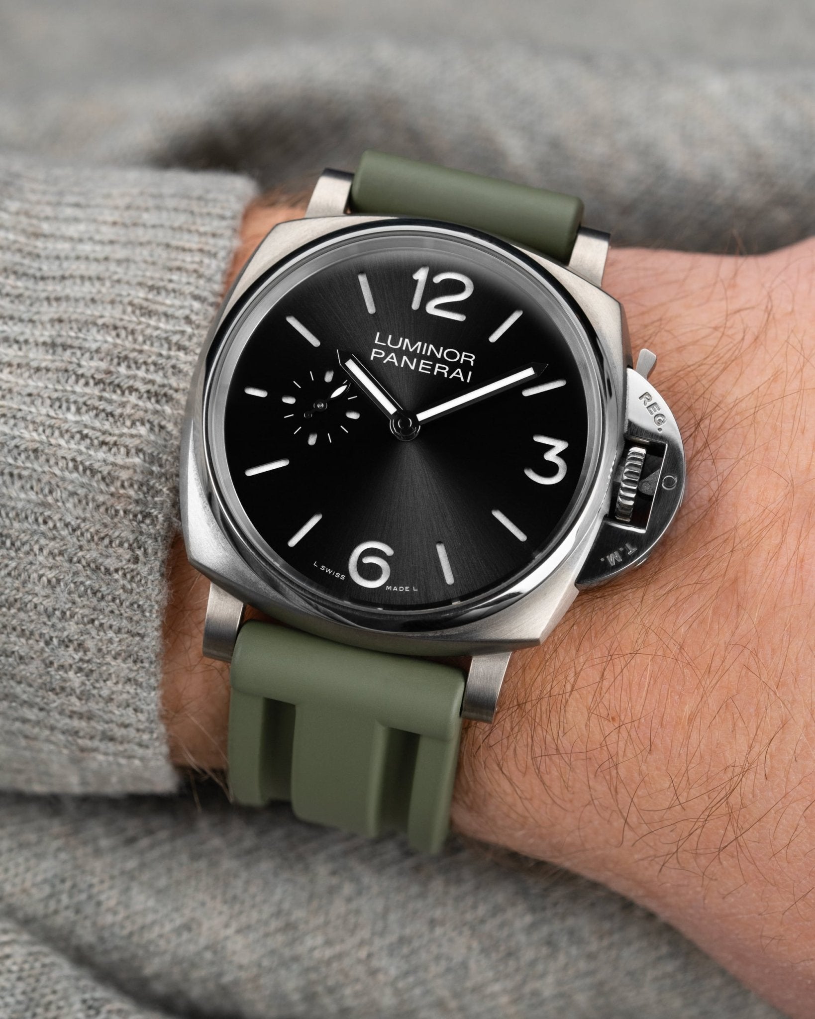 FKM Rubber Straps for Panerai Submersible | Wristbuddys.com