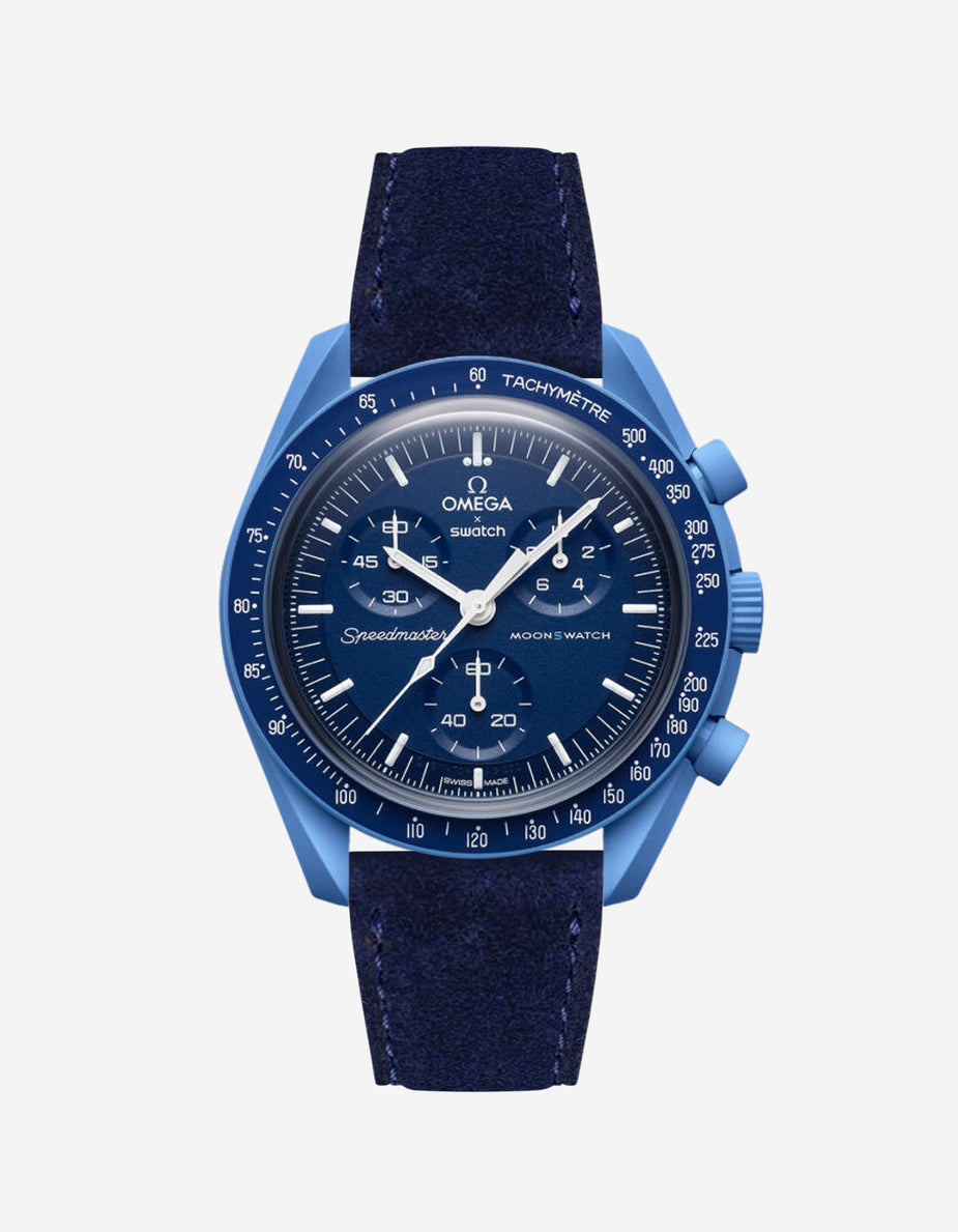 Leather Straps for Omega X Swatch MoonSwatch Misson to Neptune ...