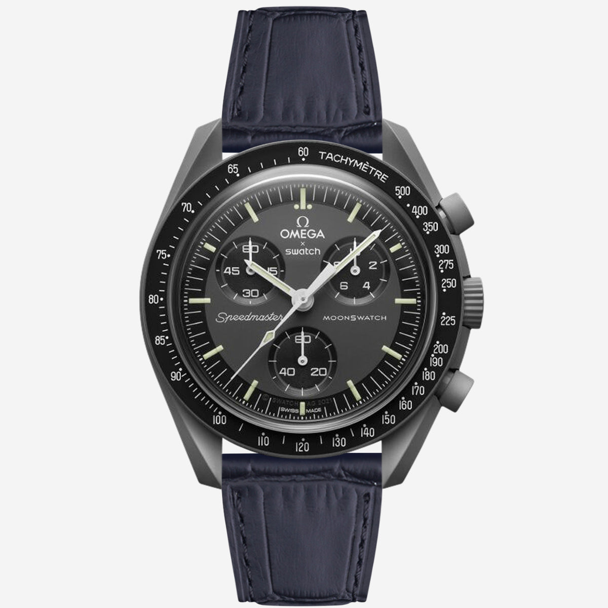 Leather Straps for Omega X Swatch MoonSwatch Mission to Mercury ...