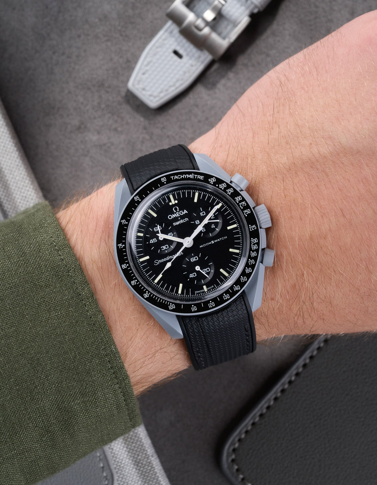 Omega X Swatch MoonSwatch Mission to Jupiter Moonwatch Speedmaster ...