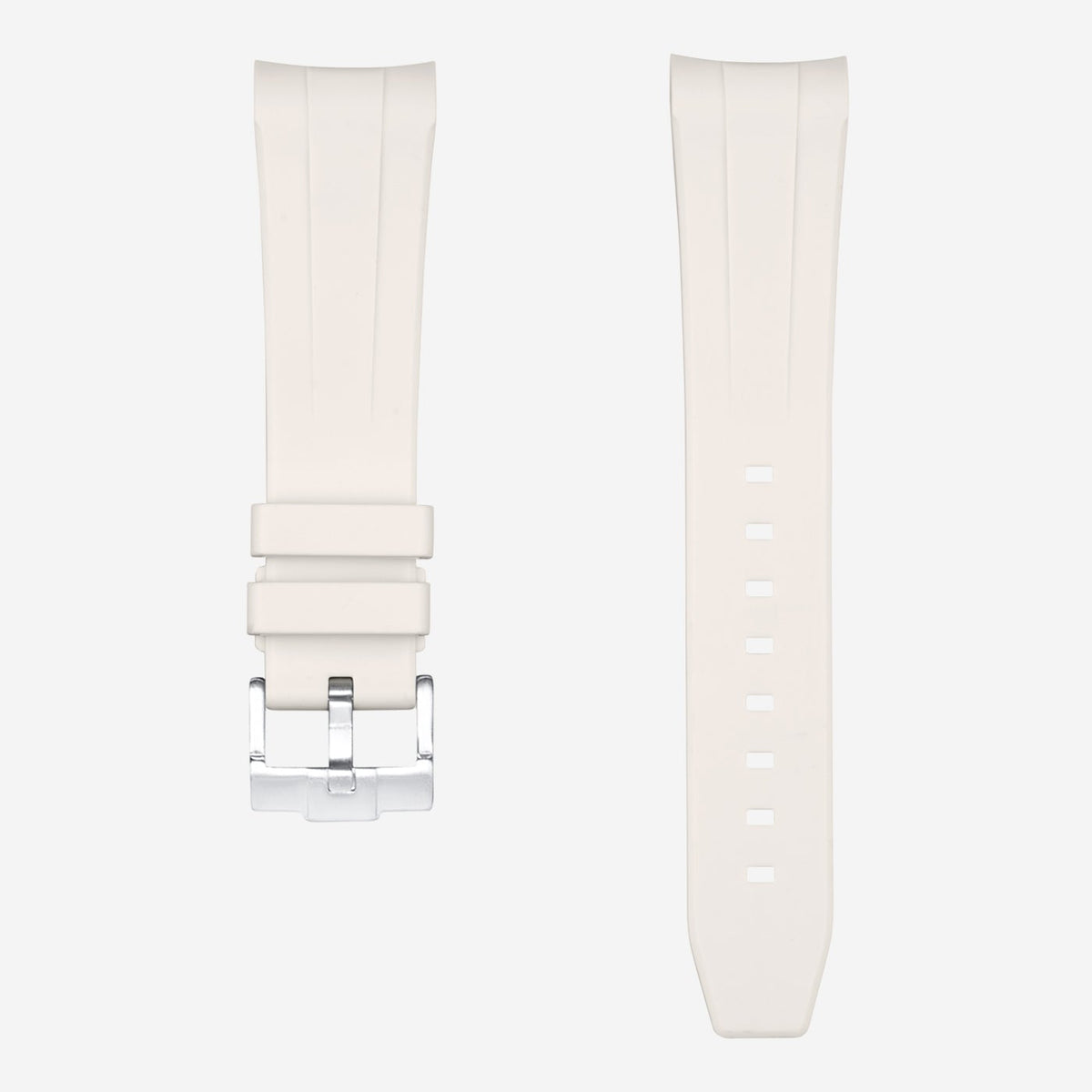 Sand Curved Rubber Watch Strap for Blancpain X Swatch – Wristbuddys