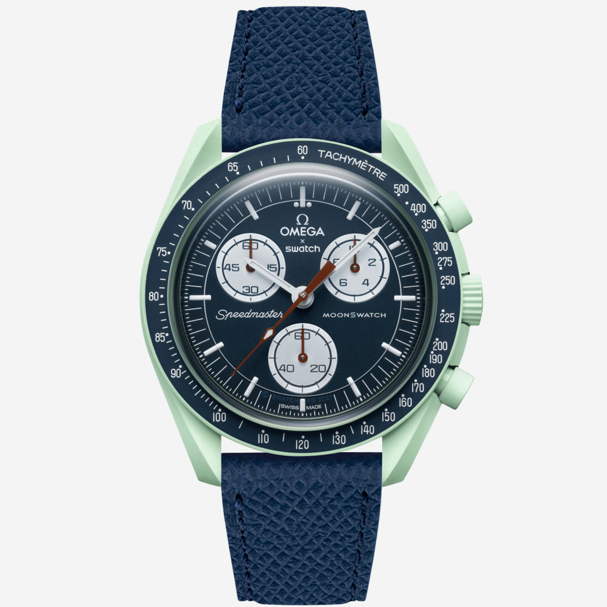 Leather Straps for Omega X Swatch MoonSwatch Misson on Earth | Wristbuddys