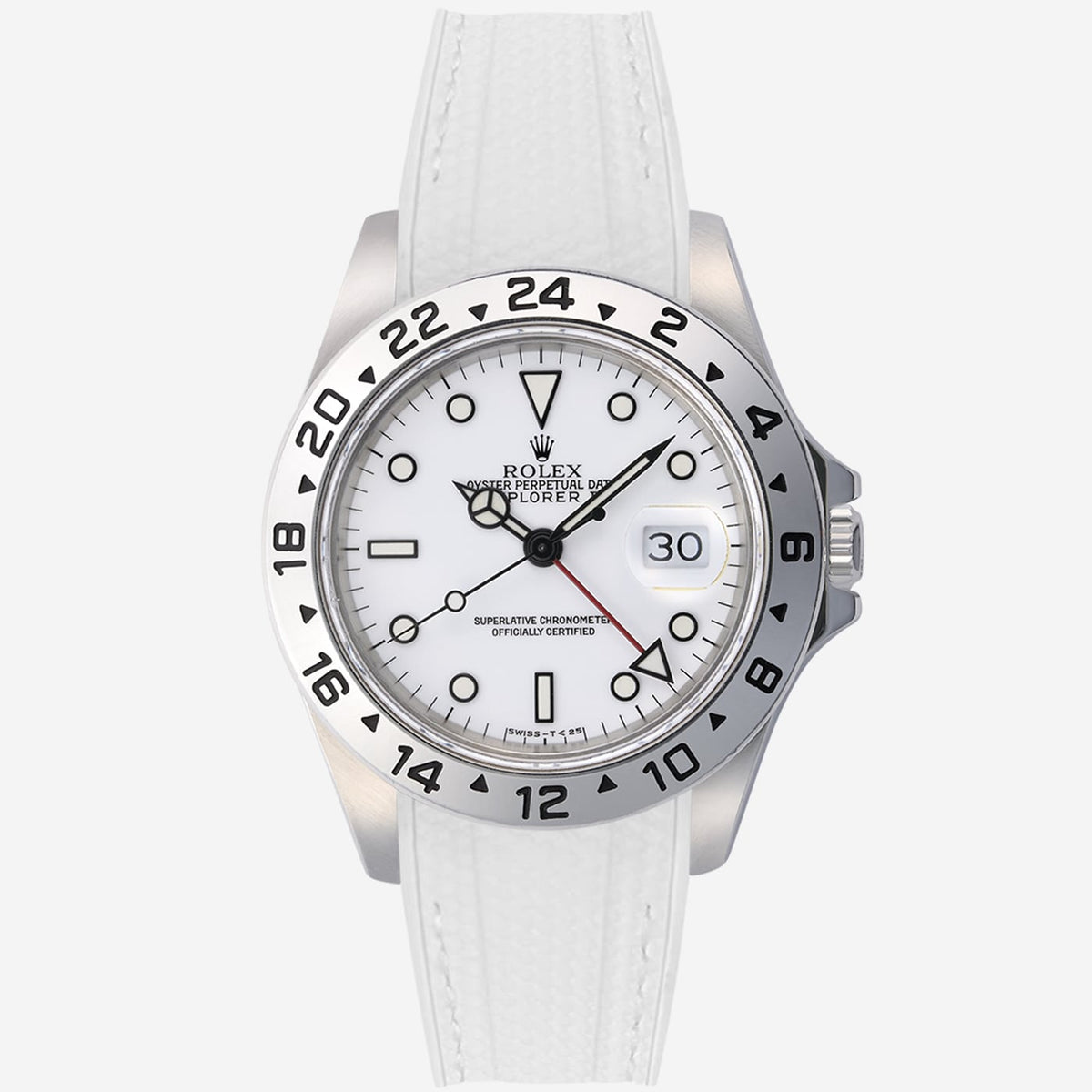 Vertech Rubber Watch Strap for Rolex Explorer II 16570 | Wristbuddys