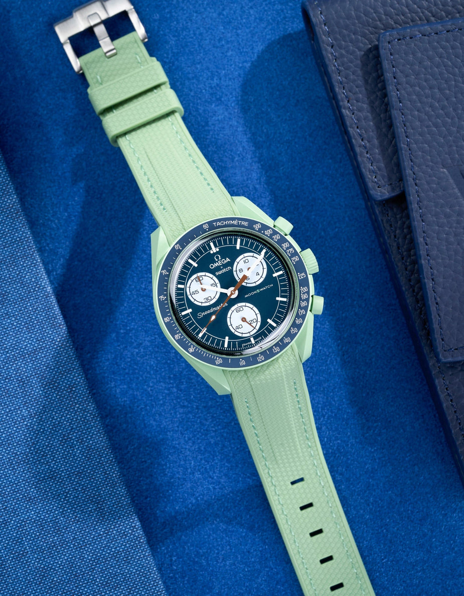 Rubber Watch Strap for Omega X Swatch MoonSwatch Mission on Earth ...