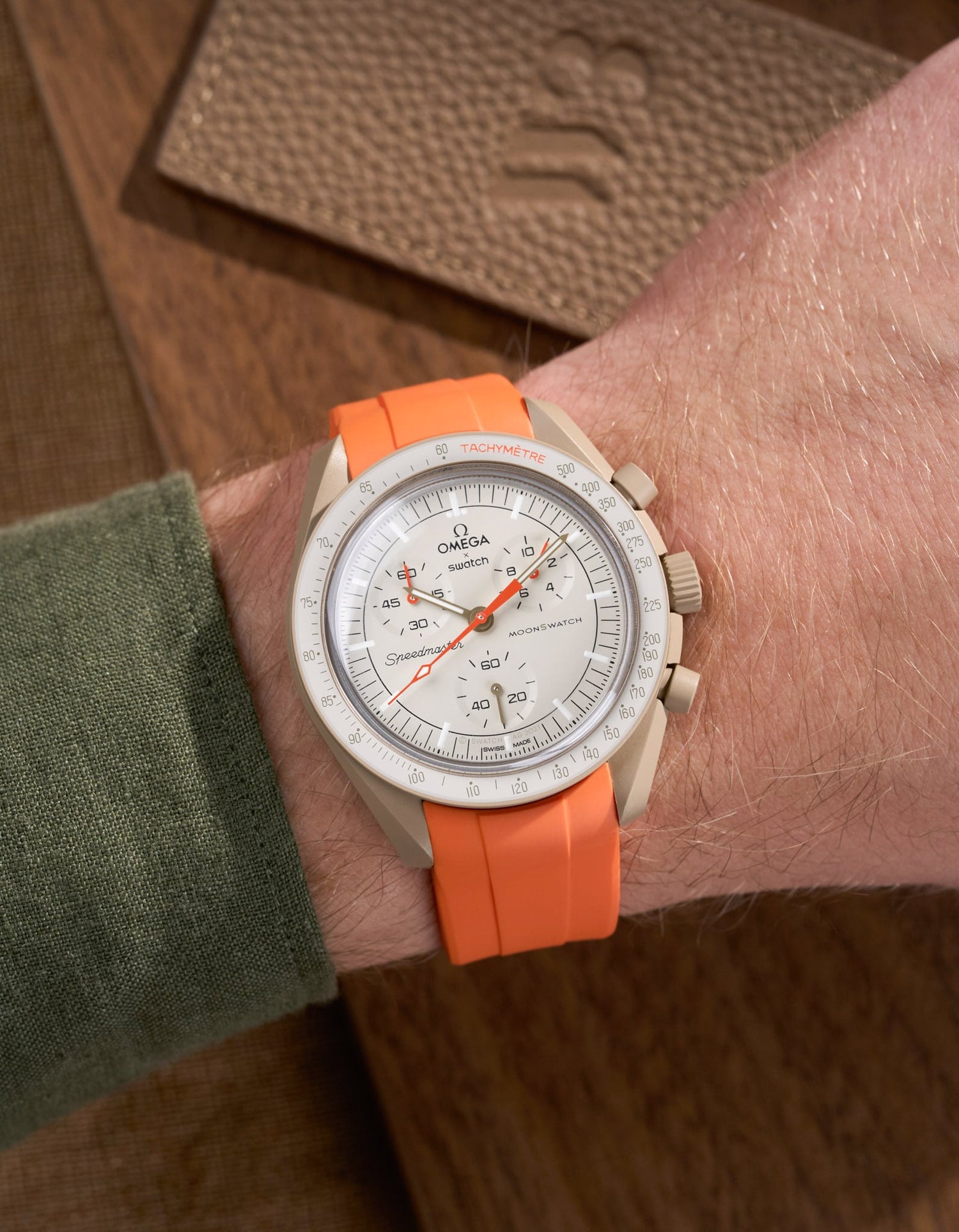 Rubber Watch Strap for Omega X Swatch MoonSwatch Mission to Jupiter ...