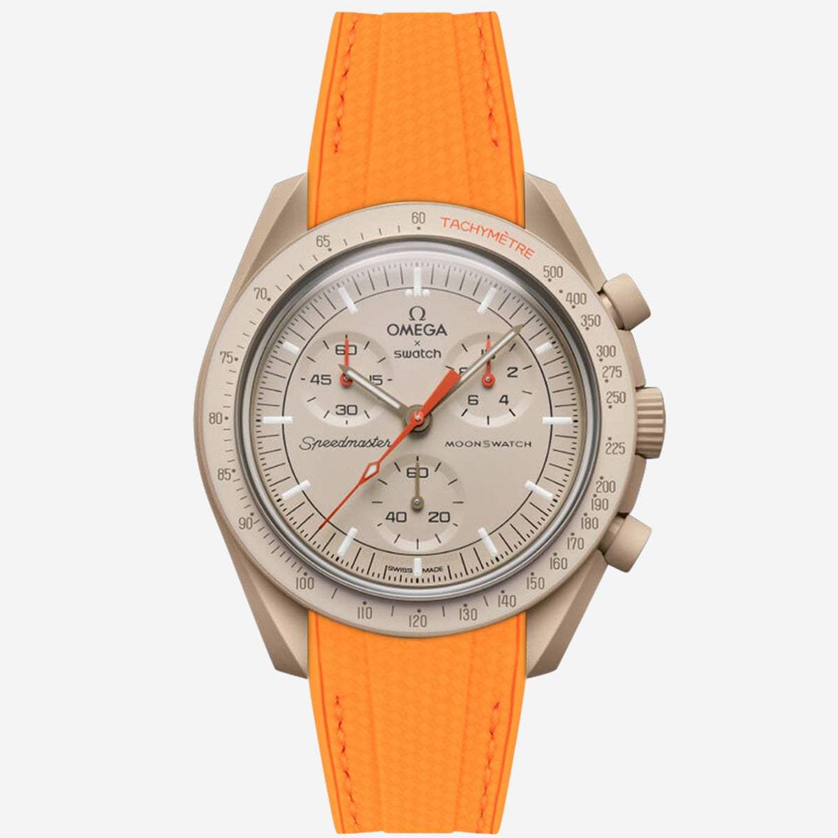 Rubber Watch Strap for Omega X Swatch MoonSwatch Mission to Jupiter ...