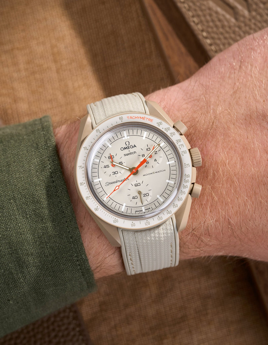 Rubber Watch Strap for Omega X Swatch MoonSwatch Mission to Jupiter ...