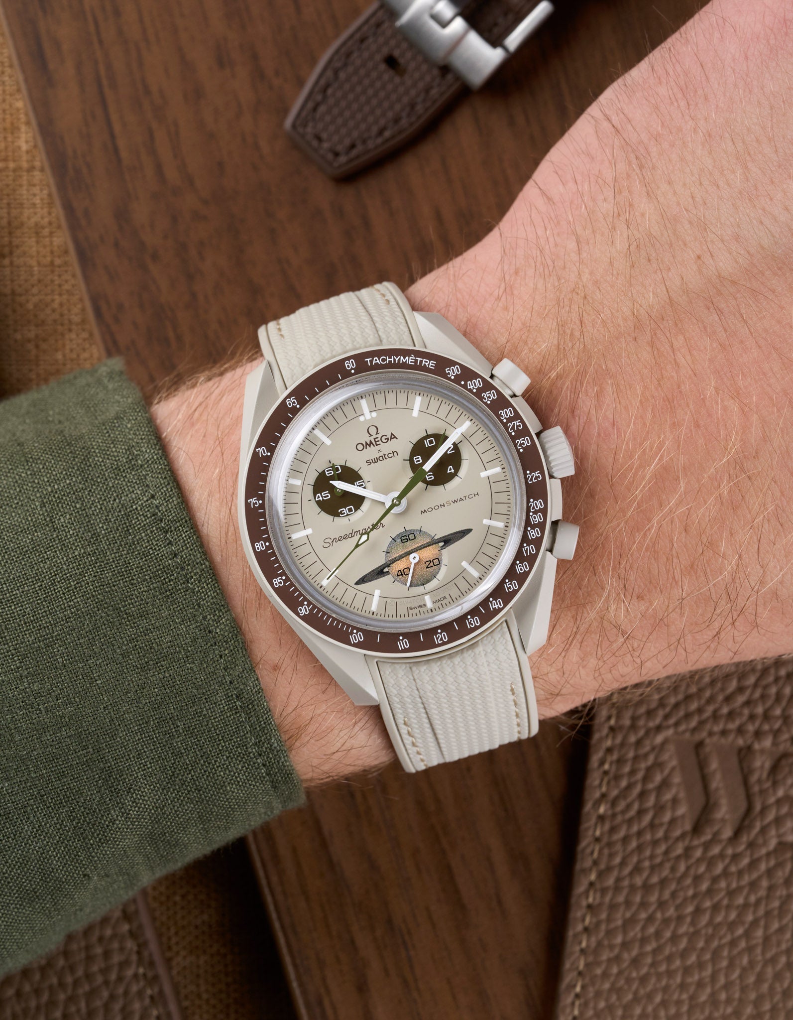 Rubber Watch Strap for Omega X Swatch MoonSwatch Mission to Saturn ...