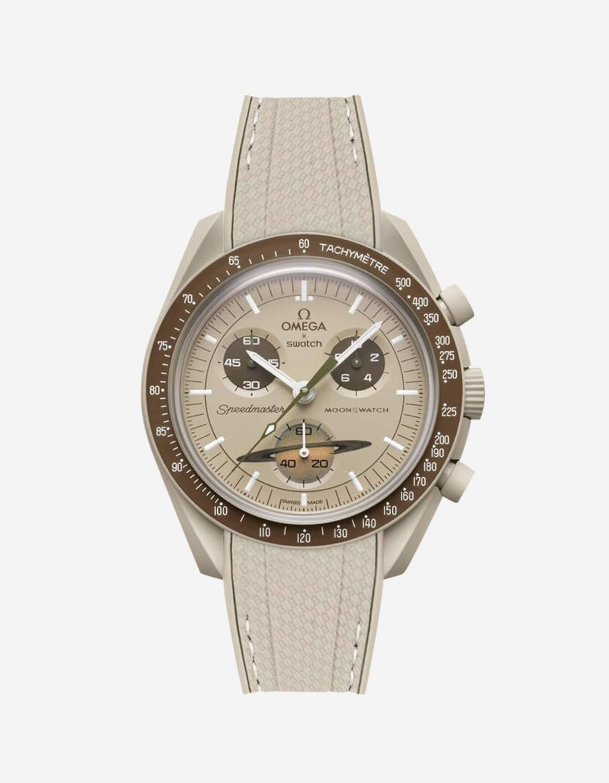 Rubber Watch Strap for Omega X Swatch MoonSwatch Mission to Saturn ...