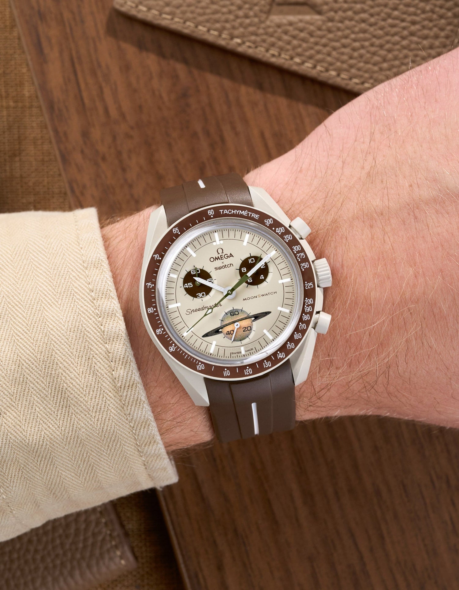 Rubber Watch Strap for Omega X Swatch MoonSwatch Mission to Saturn ...