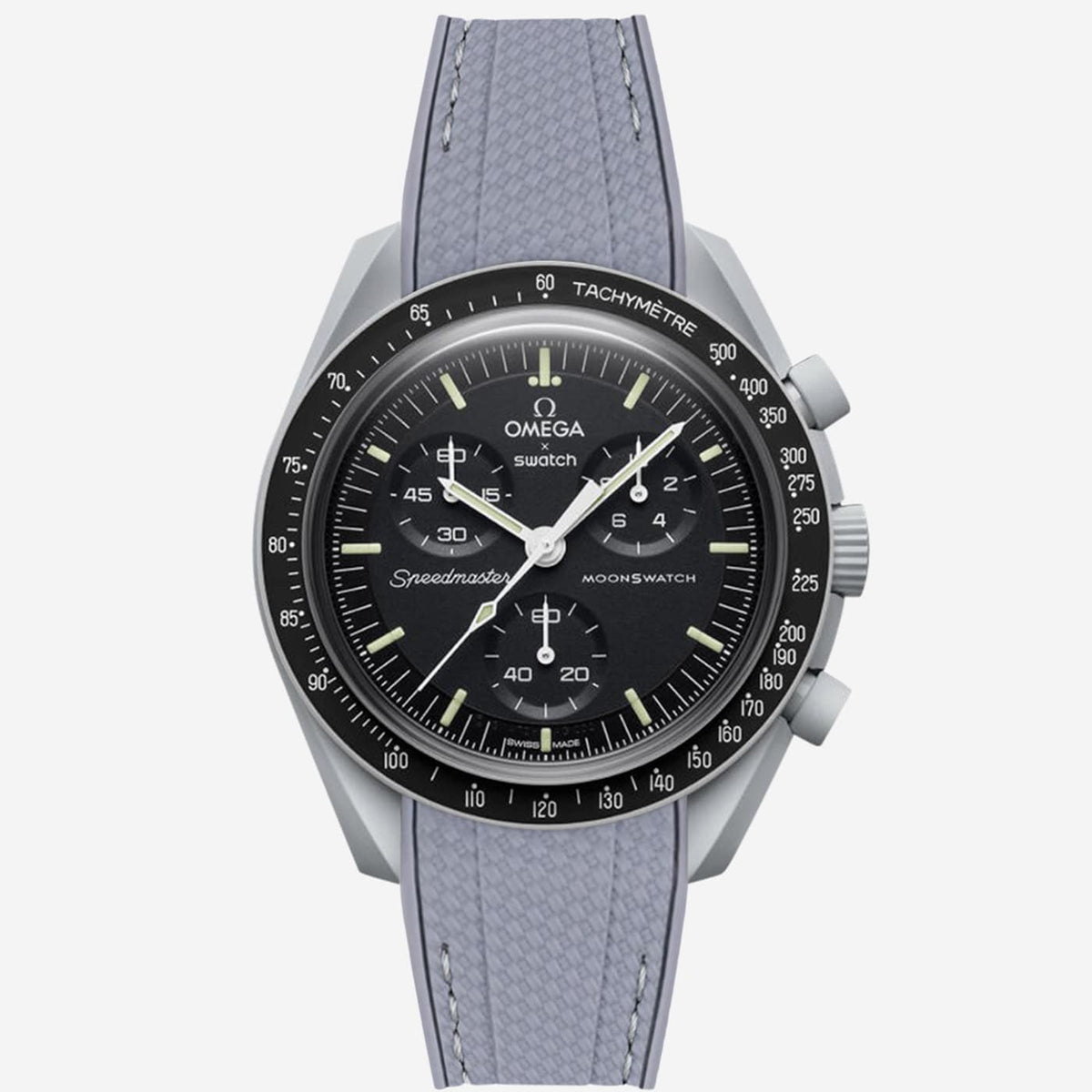 Rubber Watch Strap for Omega X Swatch MoonSwatch Mission to the Moon ...