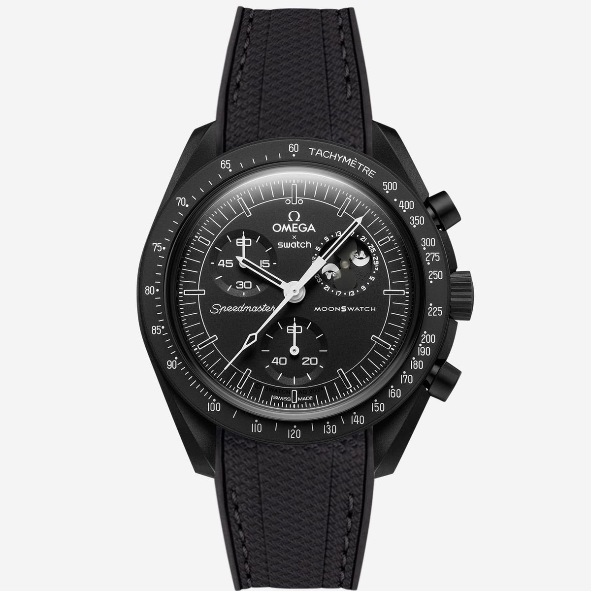 Rubber Watch Strap for Omega X Swatch MoonSwatch Mission to the ...