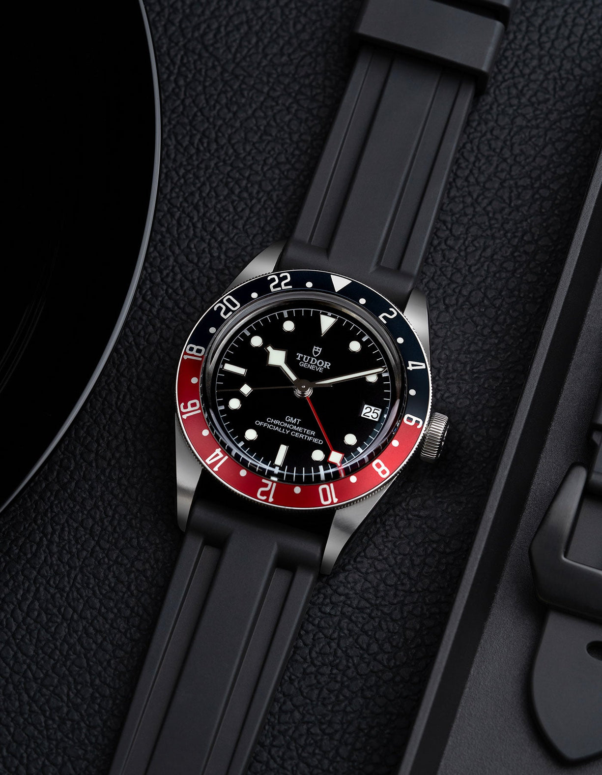 FKM Rubber Watch Strap for Tudor Black Bay GMT | Wristbuddys.com