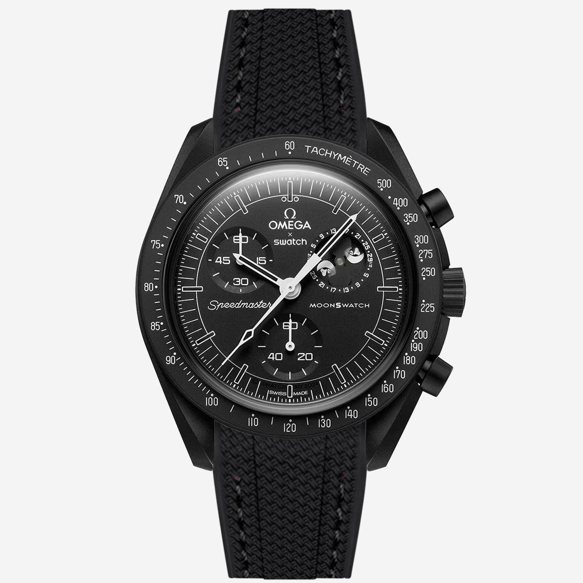 Rubber Watch Strap for Omega X Swatch MoonSwatch Mission to the ...