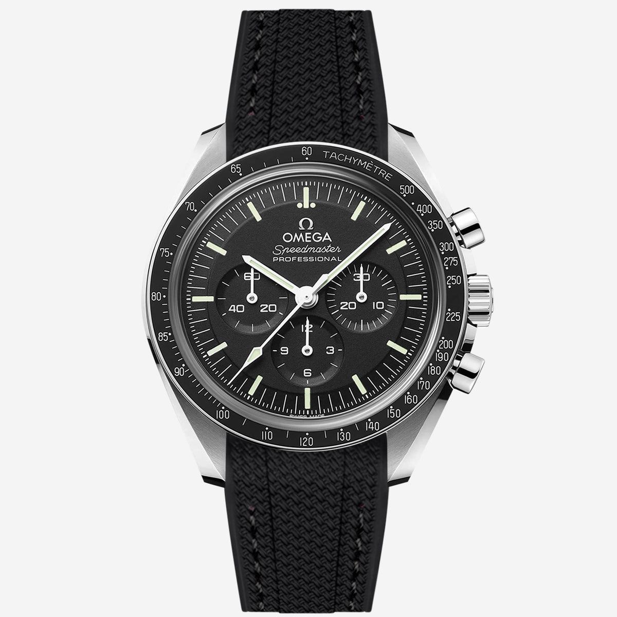 Vertech Rubber Watch Strap for Omega Speedmaster Professional | Wristbuddys